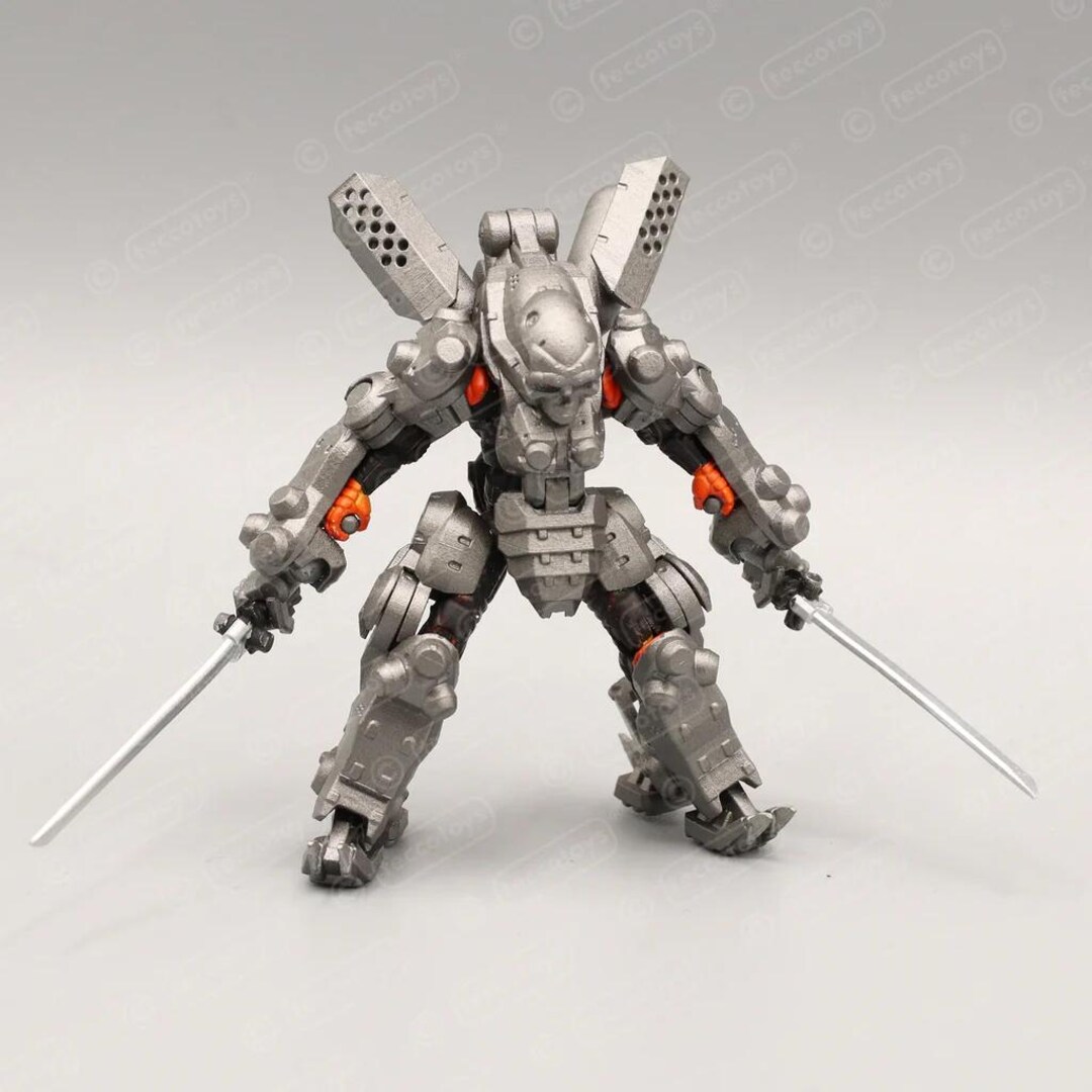Age of Mecha Pirate 3D Printed Figure 12K Resolution Hand-painted or ...