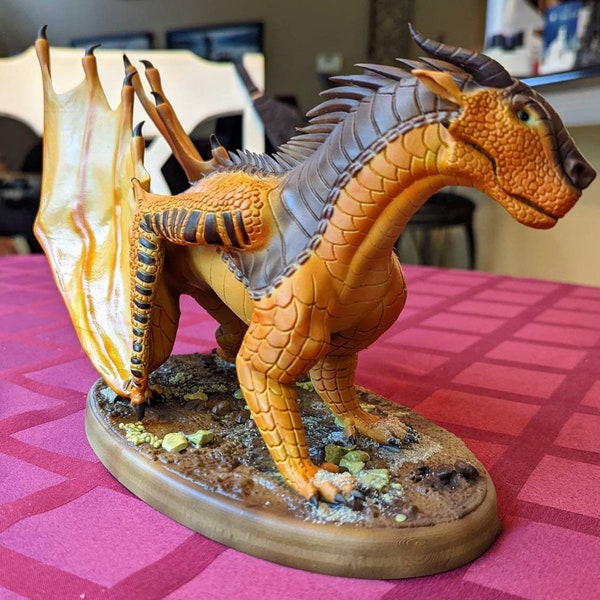 Wings of Fire Plush Silkwing - Etsy