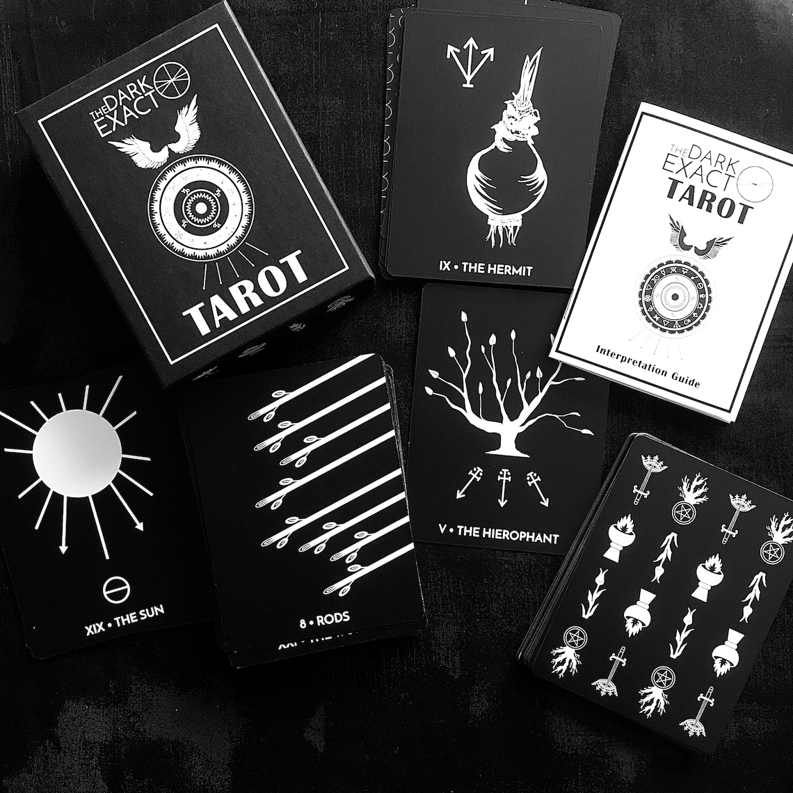 The Dark Exact Tarot Deck - Etsy