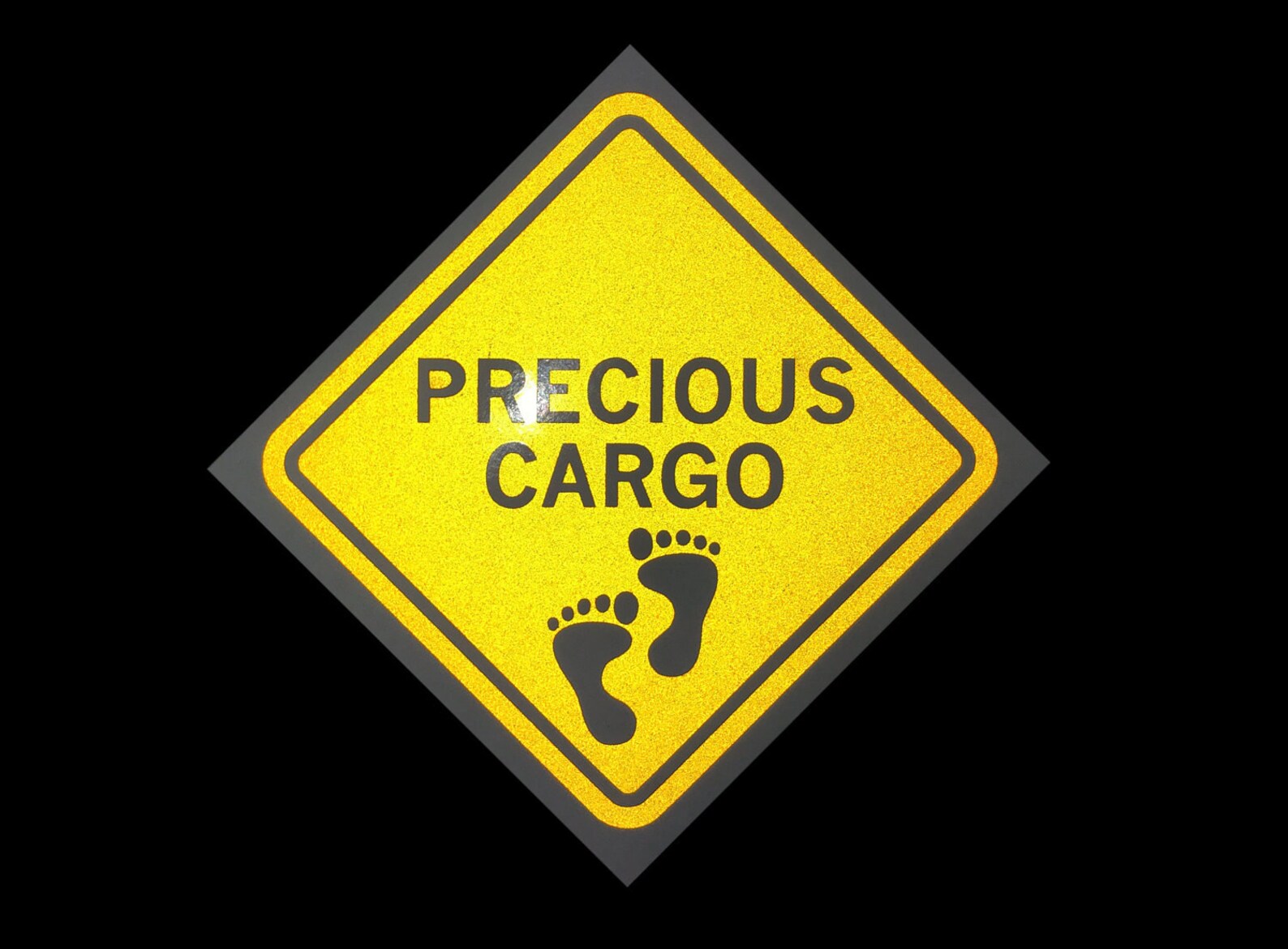 Reflective Precious Cargo Decal - Etsy