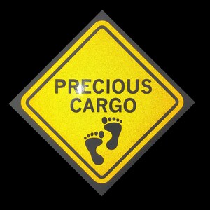 Reflective Precious Cargo Decal - Etsy