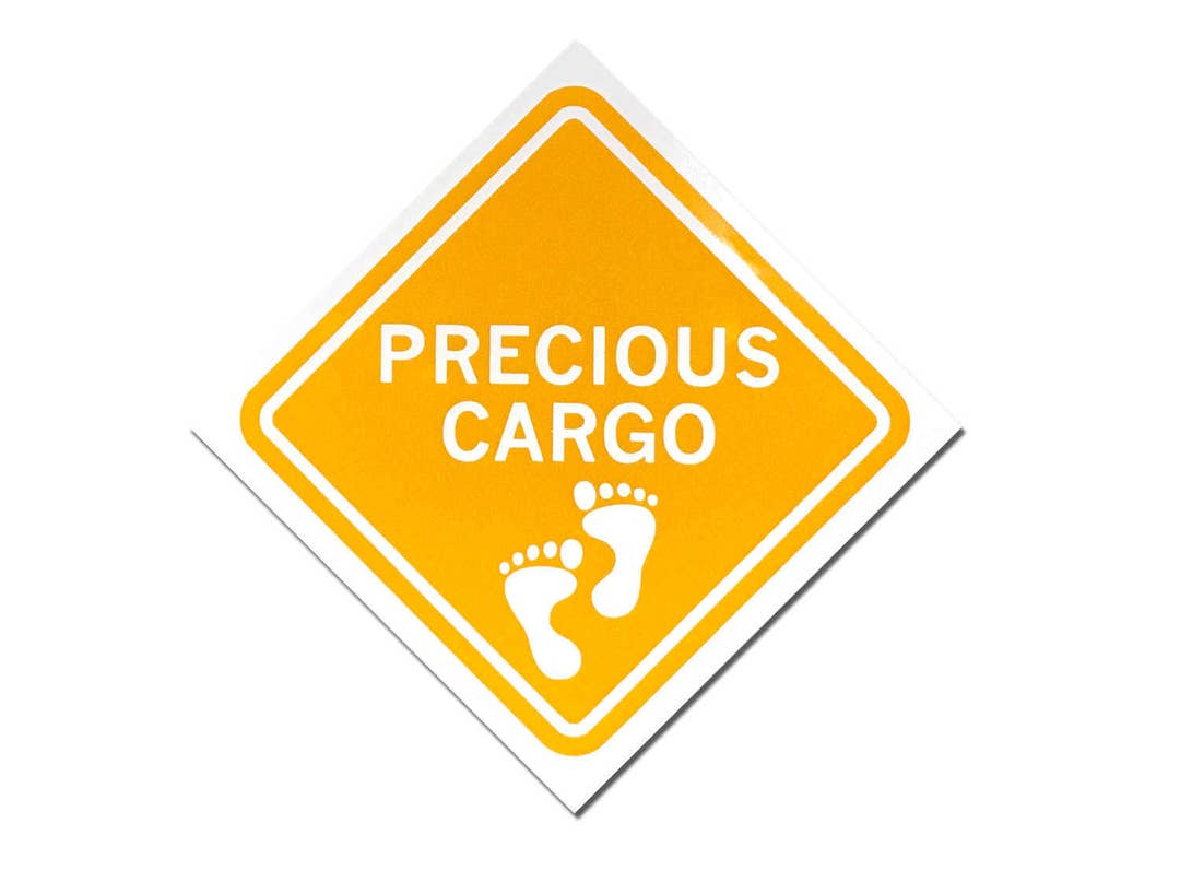 Reflective Precious Cargo Decal - Etsy