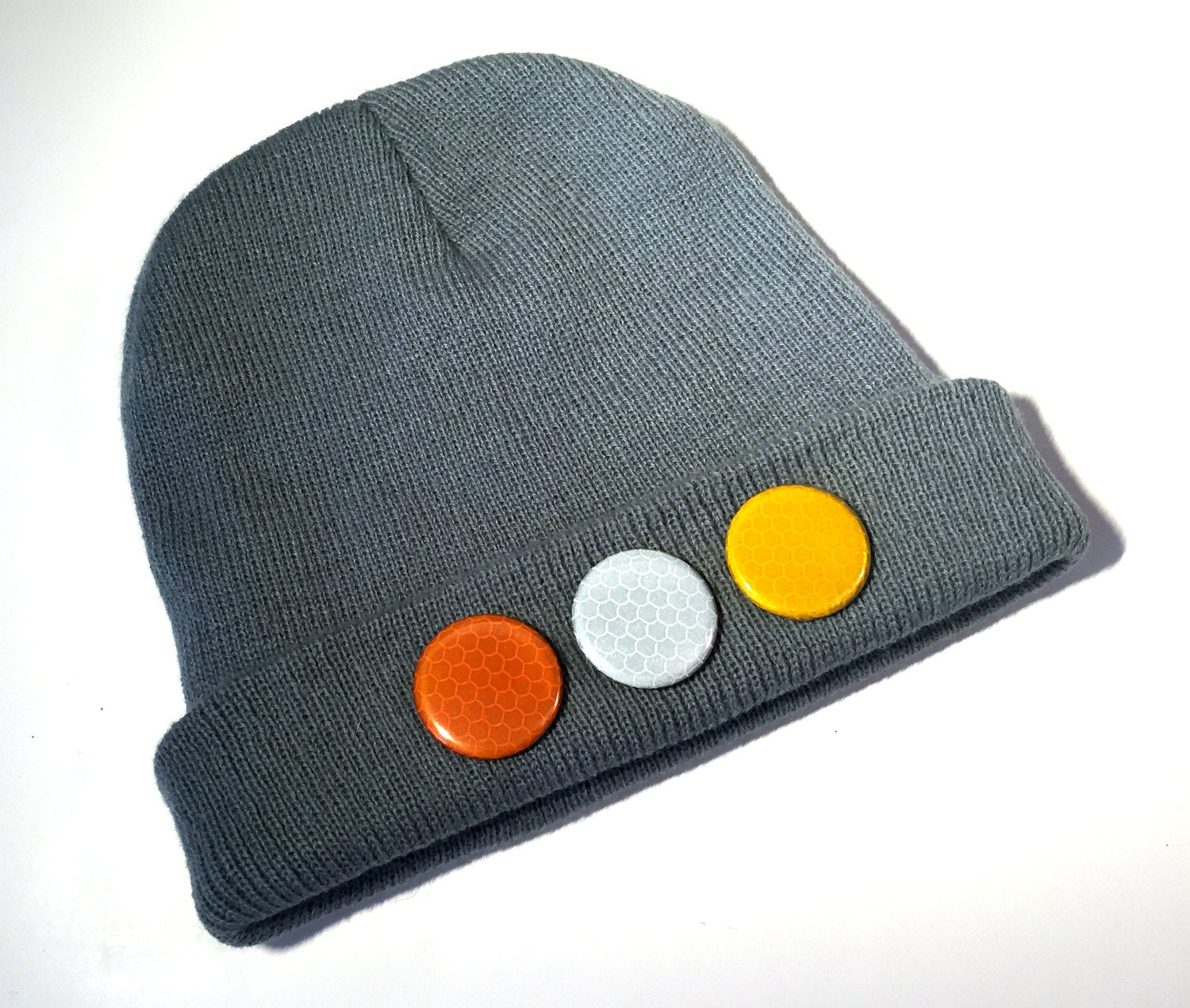 Reflective Hi-intensity Pin Buttons 12-pack - Etsy