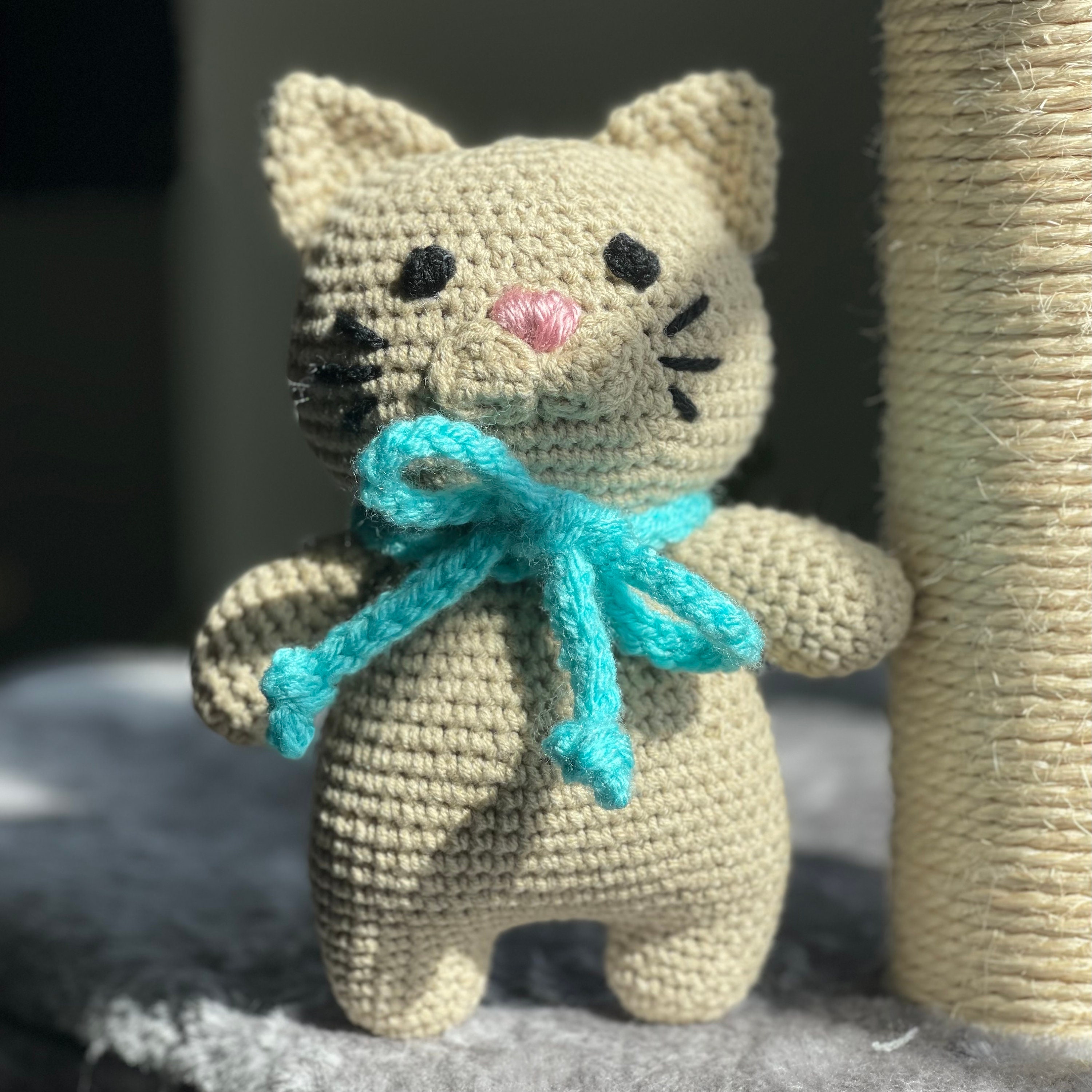 Digital Crochet Pattern Instant Download PDF File Cat Kitty - Etsy