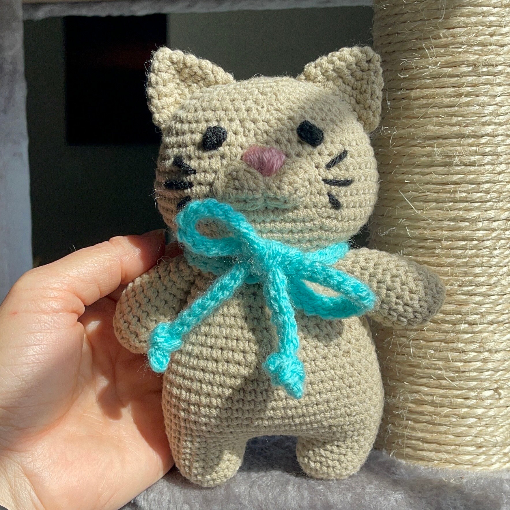 Digital Crochet Pattern Instant Download PDF File Cat Kitty - Etsy