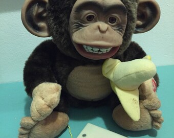 Vintage Stuffed Toy Monkeys | Etsy