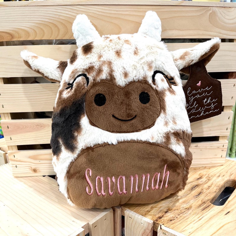 Cow Print Pillow - Etsy