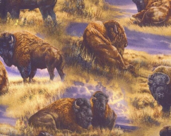 Buffalo Fabric Bison 1 by Jadegordon Buffalo Bison Southwestern Boho ...