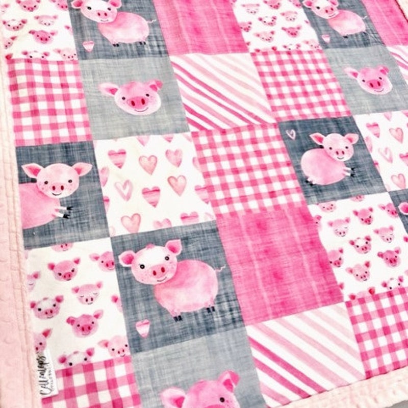 Pig Quilt Pattern - Etsy