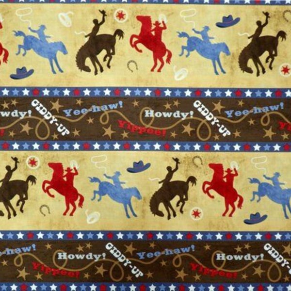 Cowboy Fabric - Etsy