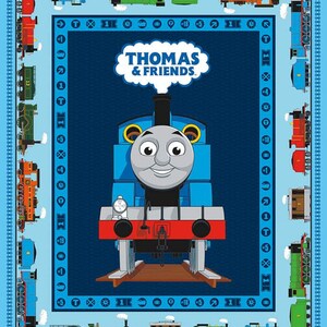 Thomas the Train Baby Quilt Kit, Thomas and Friends Fabric, Baby Boy ...