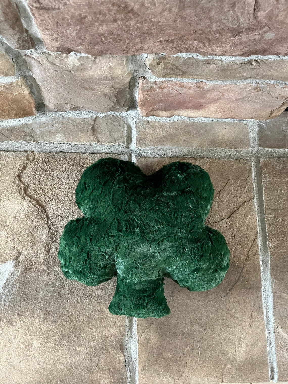 Shamrock Pillow, Four Leaf Clover, Saint Patrick's Day Decor, Green ...
