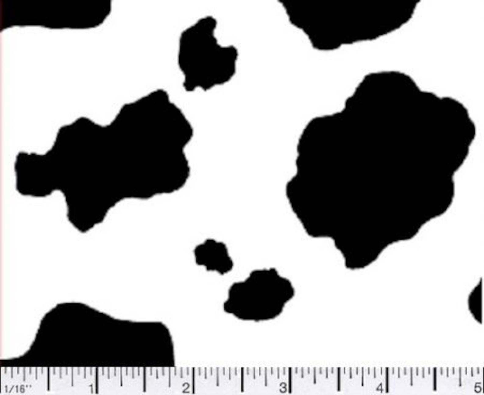Cow Print Fabric by the Yard, Cow Hide Skin Animal Print Cotton ...