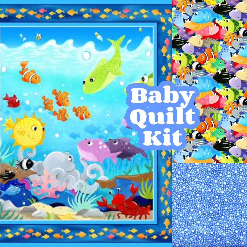 Ocean Quilt Panel - Etsy