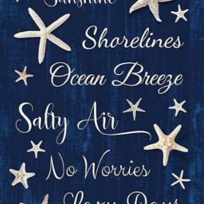 Ocean Quilt Panel - Etsy