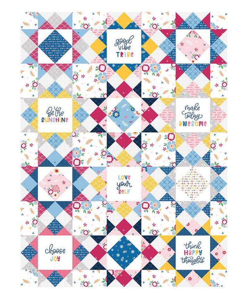 Pure Delight Baby Quilt Panel Cotton Fabric Melanie - Etsy