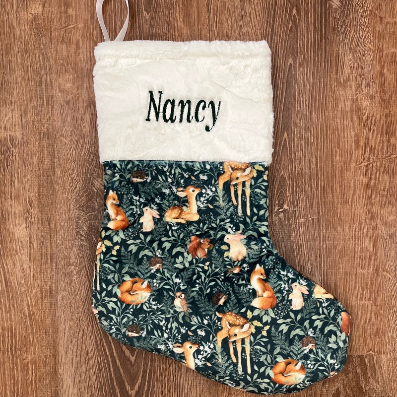 Christmas Stocking Fox - Etsy