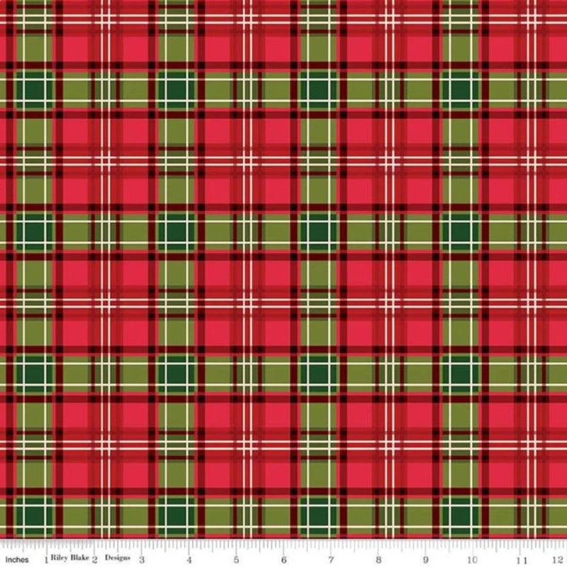 Red Green Fabric - Etsy