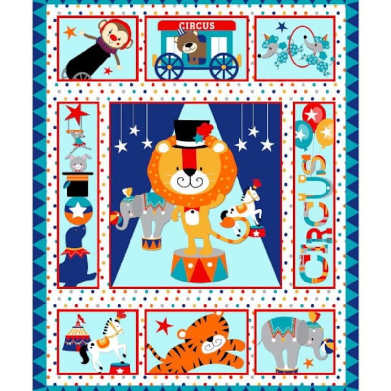Circus Quilt Pattern - Etsy