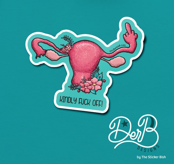F Uterus Uterus Giving the Middle Finger Reproductive - Etsy