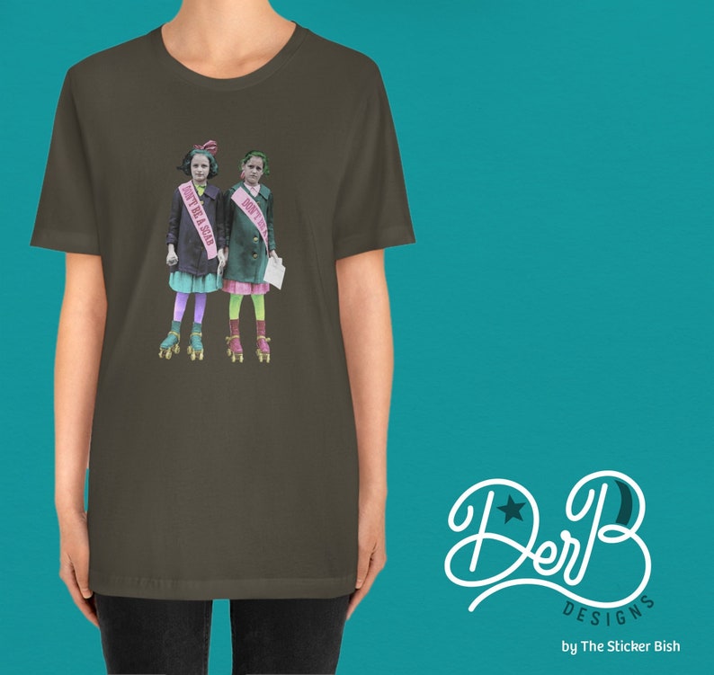 Don't Be a Scab - Union Sympathizers on Roller Skates - Unisex Jersey ...