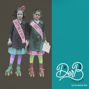 Don't Be a Scab - Union Sympathizers on Roller Skates - Unisex Jersey ...