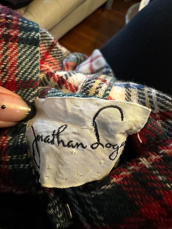 1940s Jonathan Logan HOODED dress - Gem