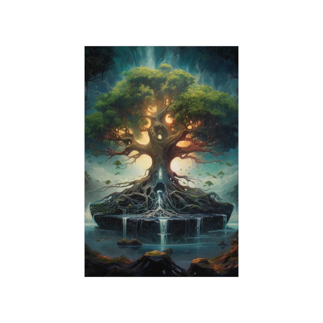 Tree of Life Premium Matte Vertical Posters - Etsy