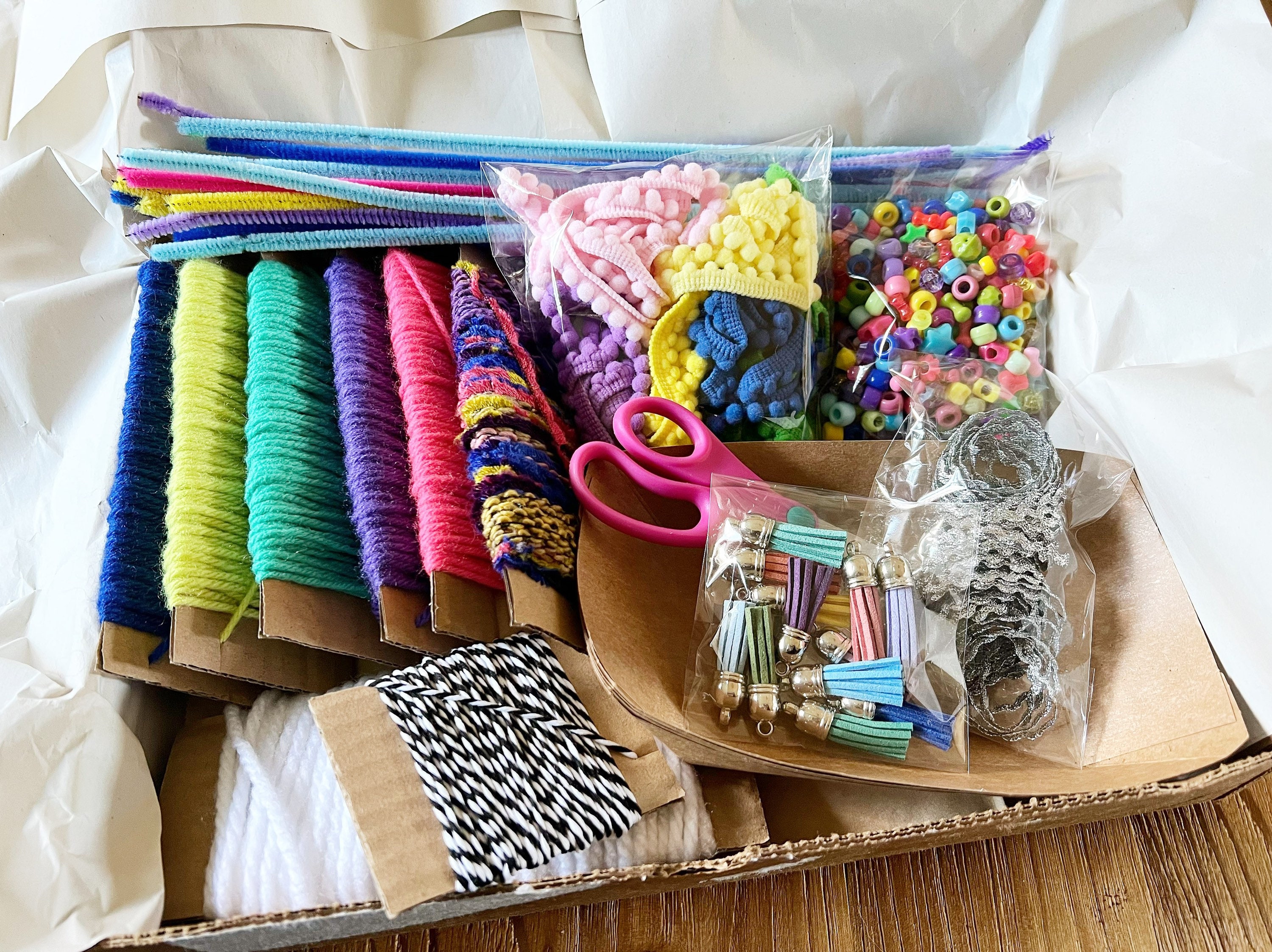 Custom Art Kit Kids Birthday Creative Kids Craft Kit - Etsy