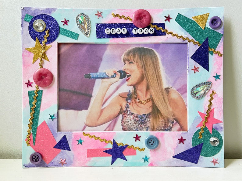Taylor Swift Inspired Collage Picture Frames Eras Tour Swifties Lover ...