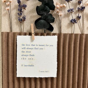 Dried Flower Board | Poetry Wall Hanging | Cardboard Floral Decor ...