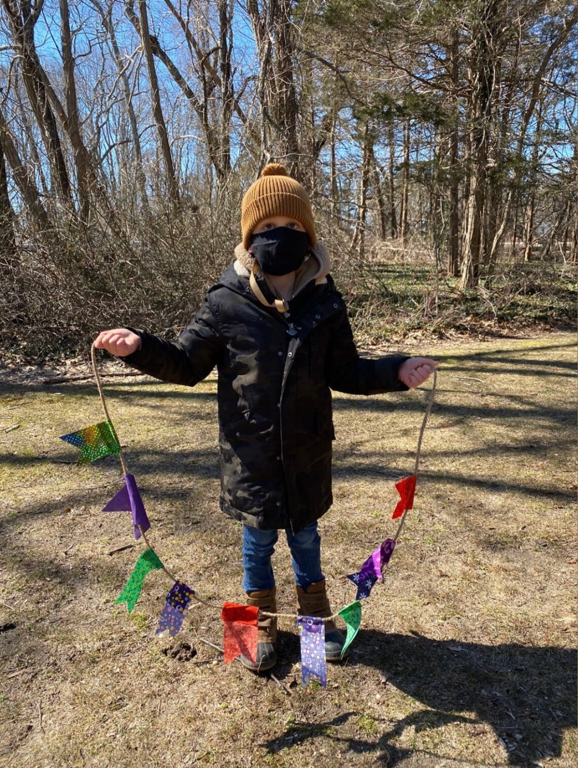 Fabric Scrap Banner | Eco Friendly Crafts | Recycled Materials ...