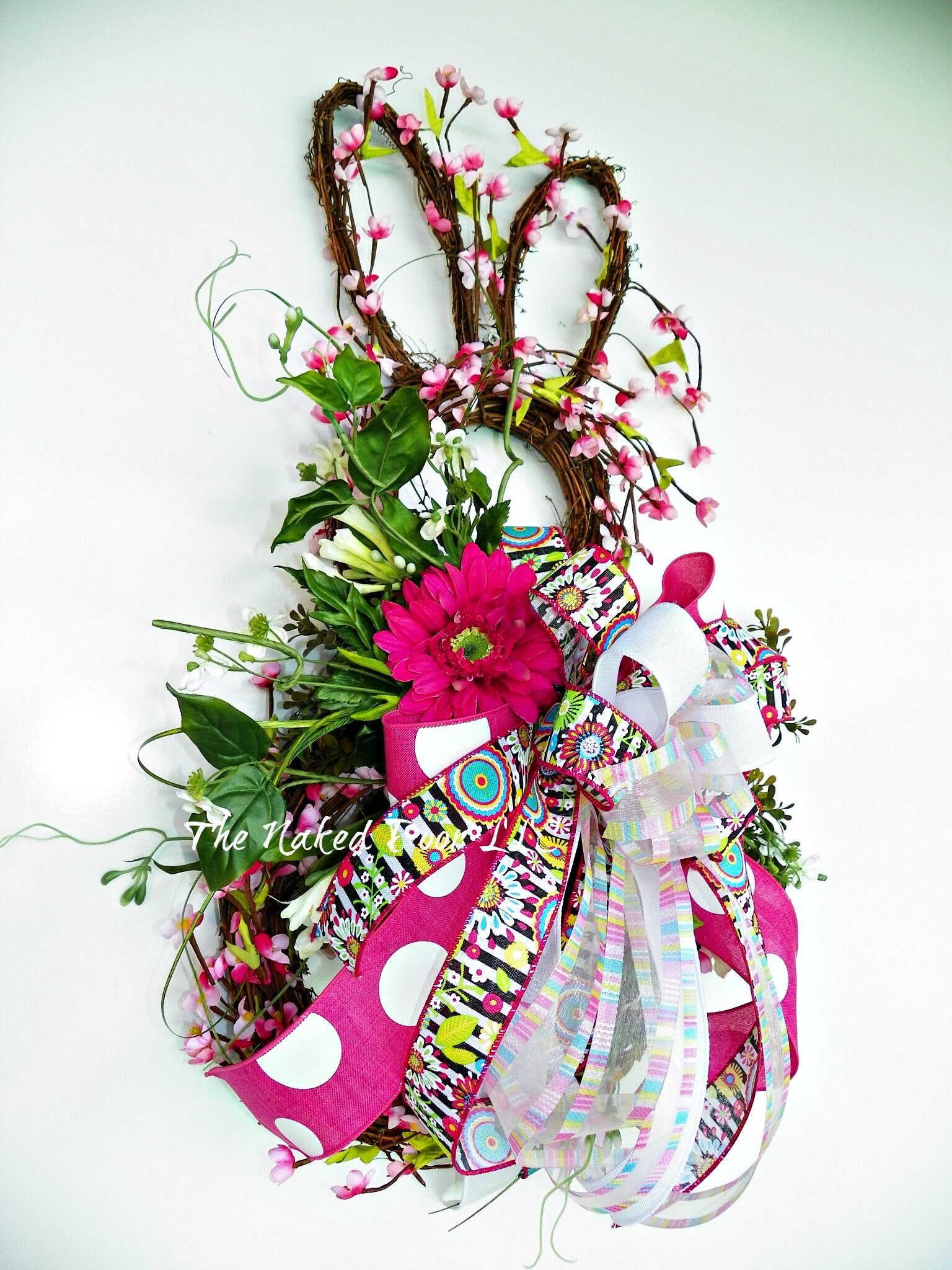 Bunny Grapevine Wreath Bunny Wreath Easter Wreath Spring - Etsy