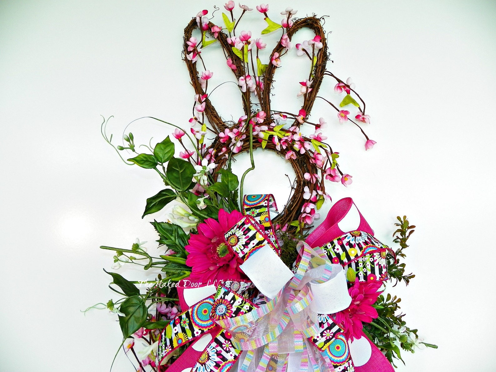 Bunny Grapevine Wreath Bunny Wreath Easter Wreath Spring - Etsy