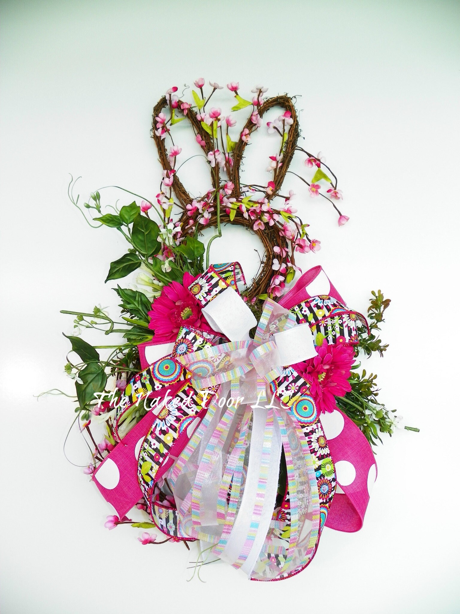 Bunny Grapevine Wreath Bunny Wreath Easter Wreath Spring - Etsy
