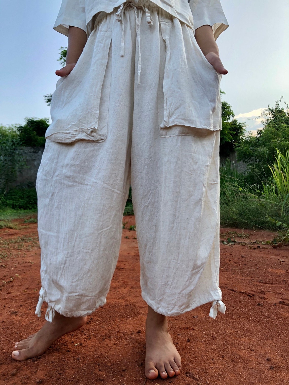 Handmade Hemp Pants / Organic Hemp / Custom Clothing / Boho Hipster ...