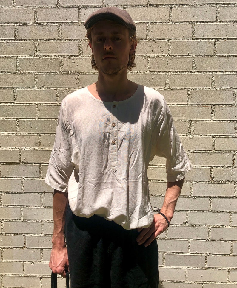 Handmade Hemp Henley / Organic Hemp / Custom Clothing / Boho - Etsy