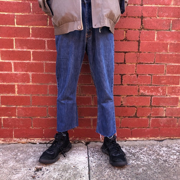 90s Ripped Jeans Men - Etsy