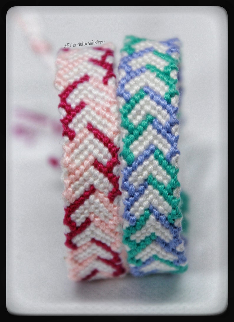 Half 'n Half Heart Friendship Bracelets: Valentines Day Love Jewelry ...