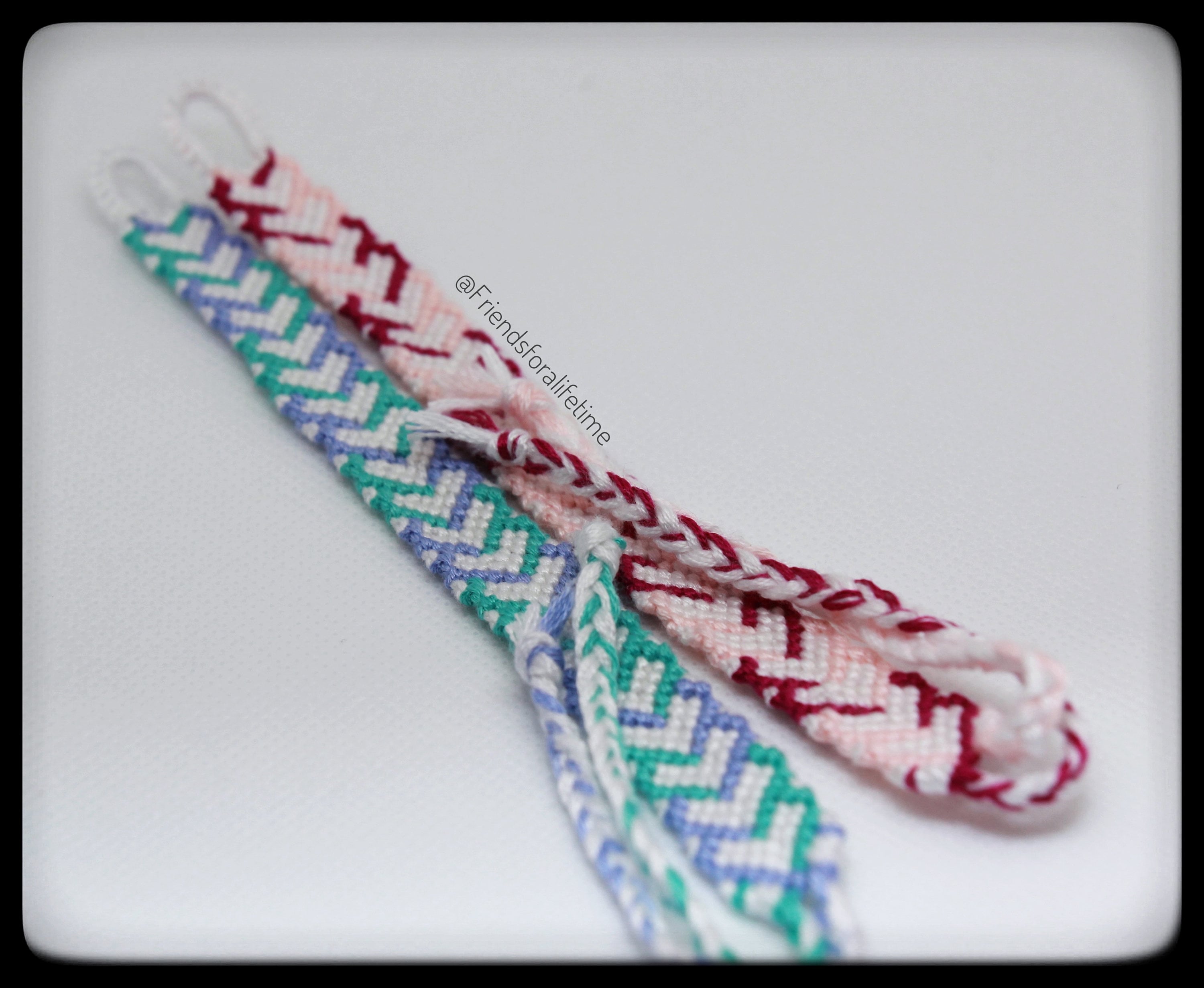 Half 'n Half Heart Friendship Bracelets: Valentines Day Love Jewelry ...