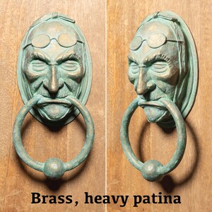 Jacob Marley Door Knocker Replica Faux Metal Finish A - Etsy