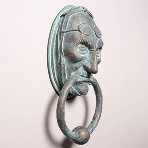 Jacob Marley Door Knocker Replica Faux Metal Finish A - Etsy