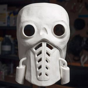 Borderlands Bandit Steve Mask for Cosplay or Costume Unpainted Resin ...