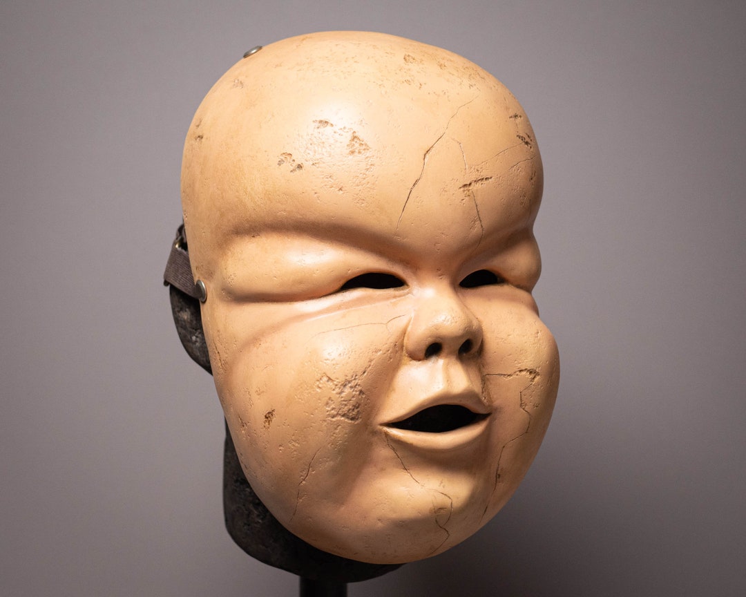 Baby Mask From Brazil (terry Gilliam) - Painted Resin Cast With ...