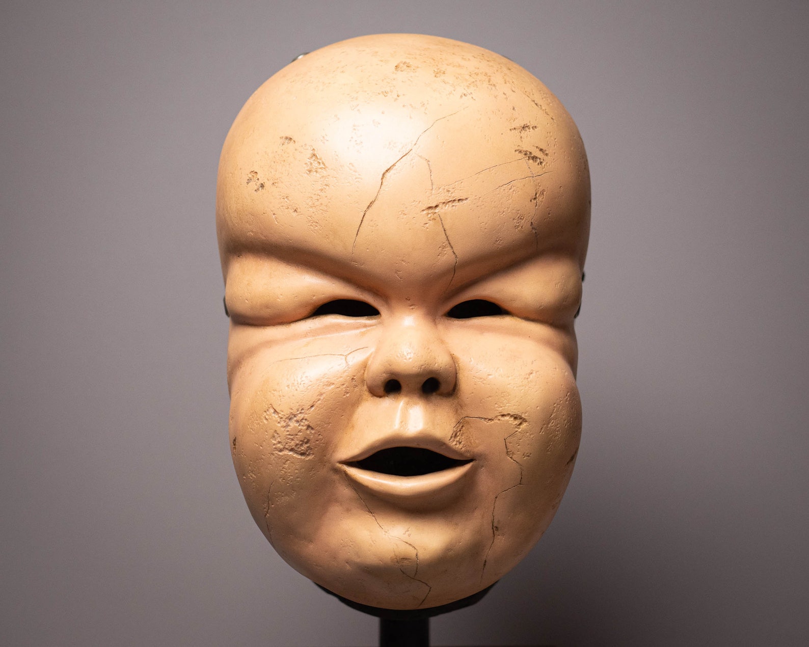 Baby Mask From Brazil terry Gilliam Painted Resin Cast - Etsy