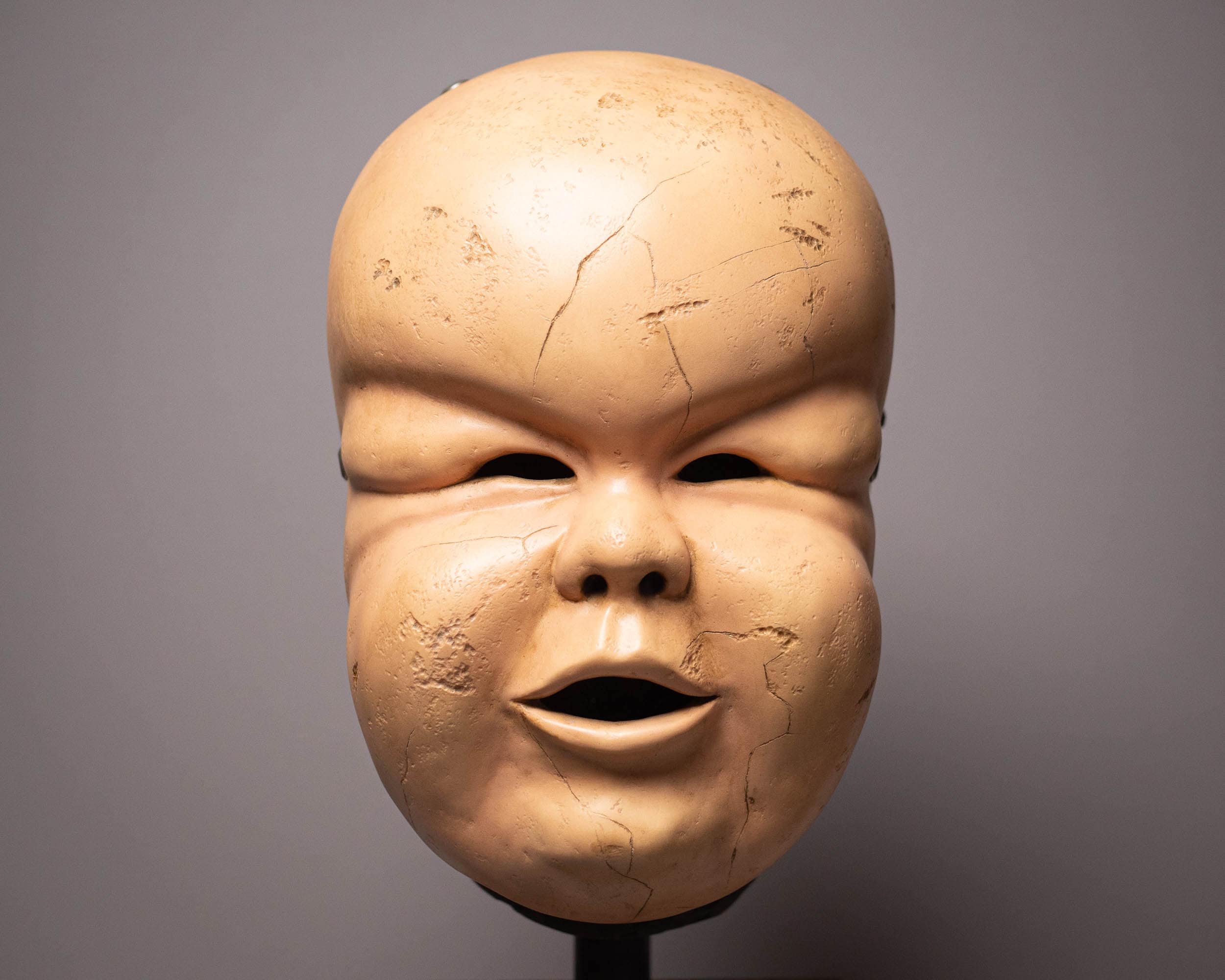 Baby Mask From Brazil terry Gilliam Painted Resin Cast - Etsy