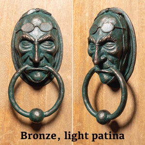 Jacob Marley Door Knocker Replica Faux Metal Finish A - Etsy