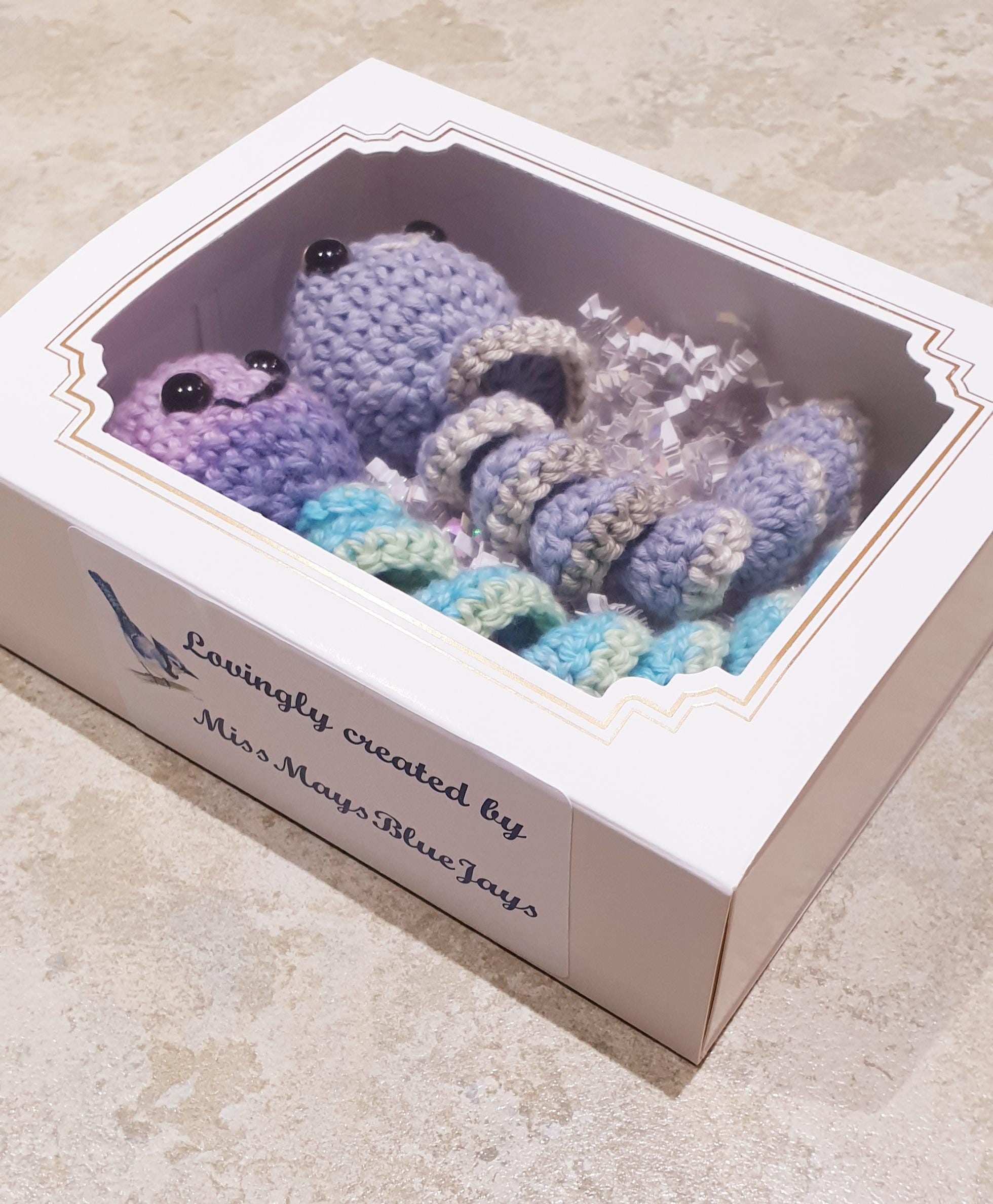 Hand Crochet Worry Worms, Fidget Toy for Restless Fingers - Etsy
