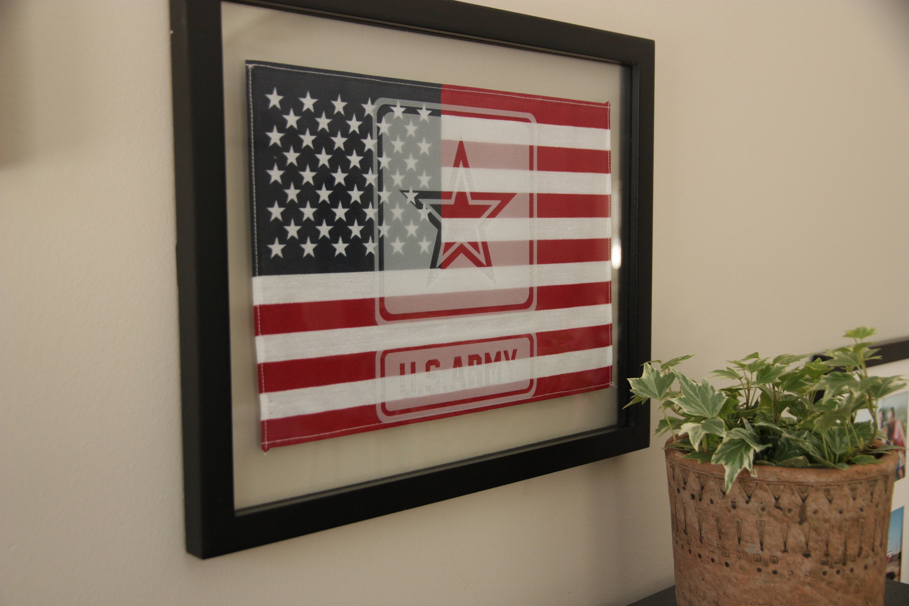 Custom Framed American Flag - Etsy