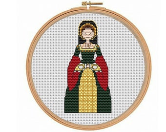Cross Stitch Design 'henry VIII'. - Etsy